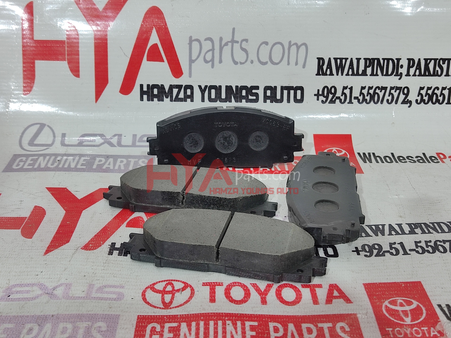 PAD KIT, DISC BRAKE, FRONT | H Y A parts